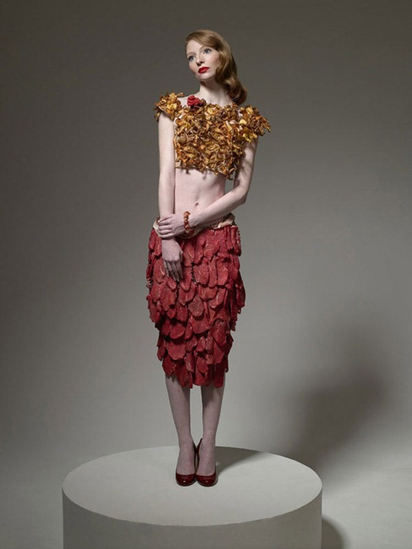 Dresses Made Out of Real Food | Amusing Planet